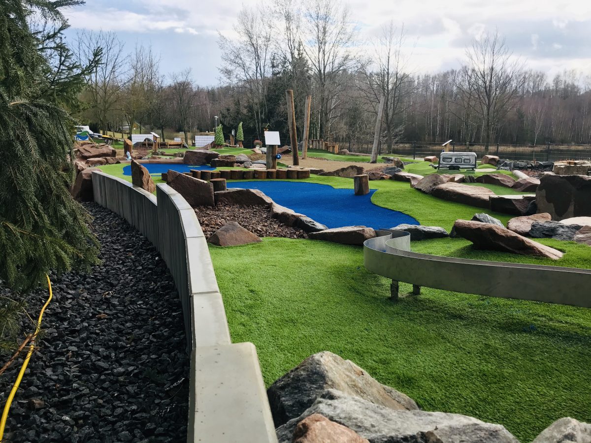 Abenteuer Minigolf am See (Stausee Oberwald/Callenberg) | ABENTEUER ...