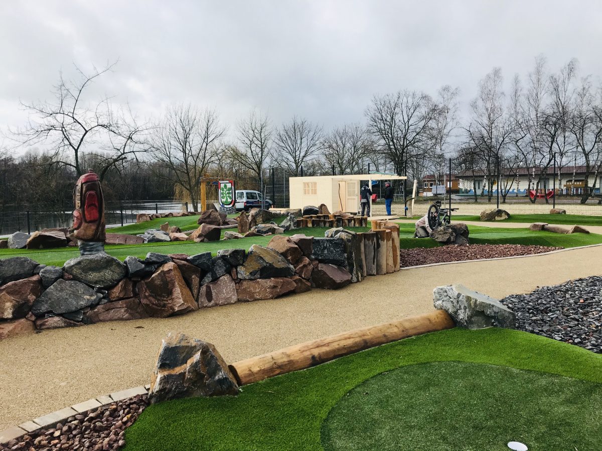 Abenteuer Minigolf am See (Stausee Oberwald/Callenberg) | ABENTEUER ...